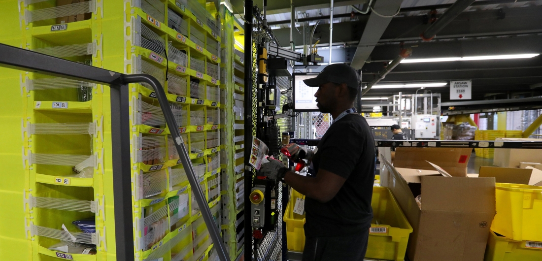 Inside Amazon’s Fast-Paced Warehouse World | Al Majalla