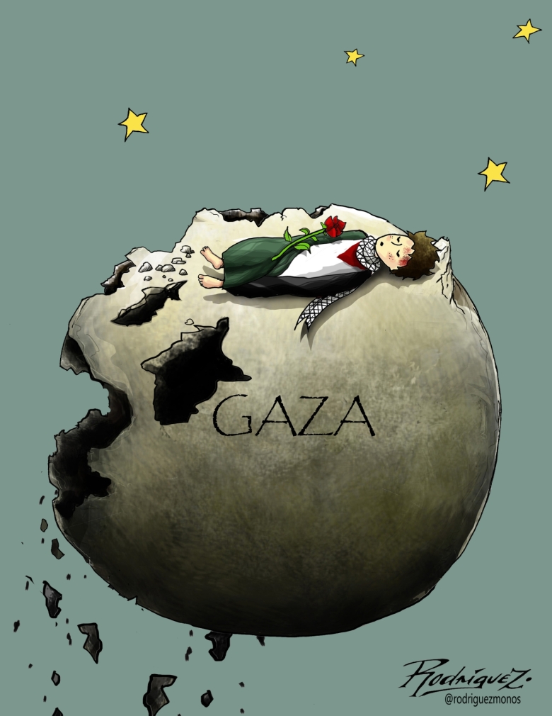 Cartoonist Antonio Rodríguez: The Gaza war hurts and angers me | Al Majalla