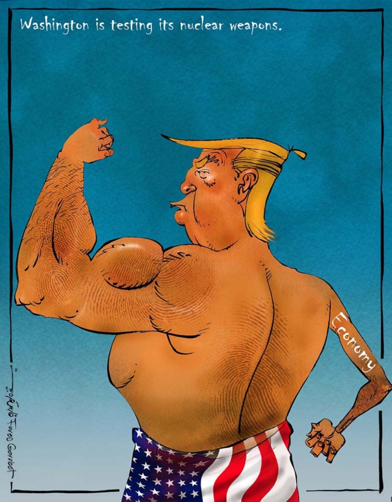 Trump flexes America's nuclear muscles | Al Majalla